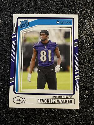 2024 Donruss #345 Devontez Walker Rated Rookie Ravens | eBay