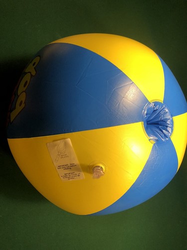 Last One !! SOCKER BOPPER 32" WACKY BOP Inflatable BEACH BALL Beachball ...