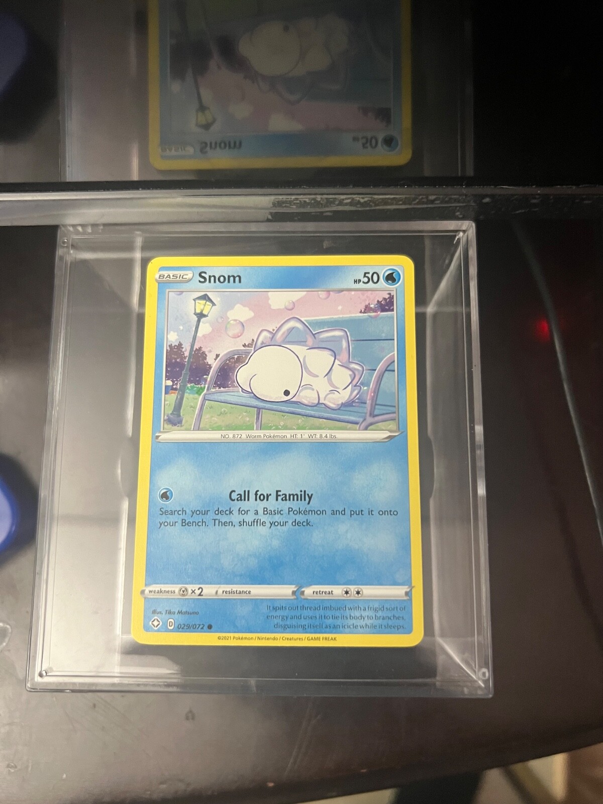 The Rarest Pokemon Snom Card God Shining Fate MT Beckett 9.0 POP 1 | eBay