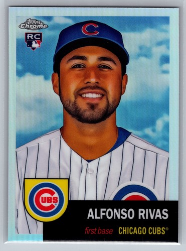 2022 Topps Chrome Platinum Alfonso Rivas Rookie Refractor #185 Chicago ...