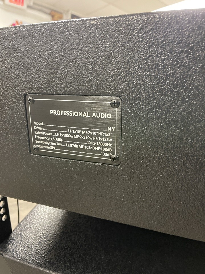 Line Array Passive speakers Five18 Audio | eBay