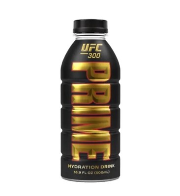 UFC 300 Prime Hydration Single Bottle 16.9 oz Limited Edition PRESALE ...