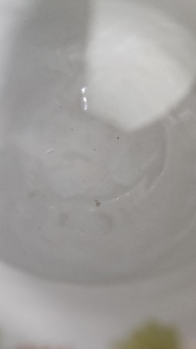 Antique Small Cache Pot Planter With Decorative Flowers | eBay