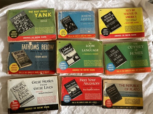 15 Armed Services Editions of Books (1906-1945) | eBay