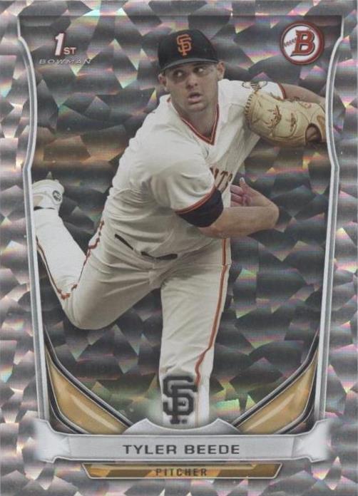 2014 Bowman Draft - Tyler Beede #DP11 Silver Ice (RC) for sale online ...
