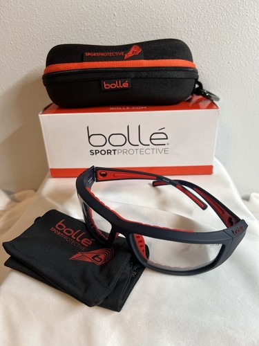 Bolle Playoff 12404 NAVY/FLUO RED Unisex Eyeglasses 64-16 B111 | eBay