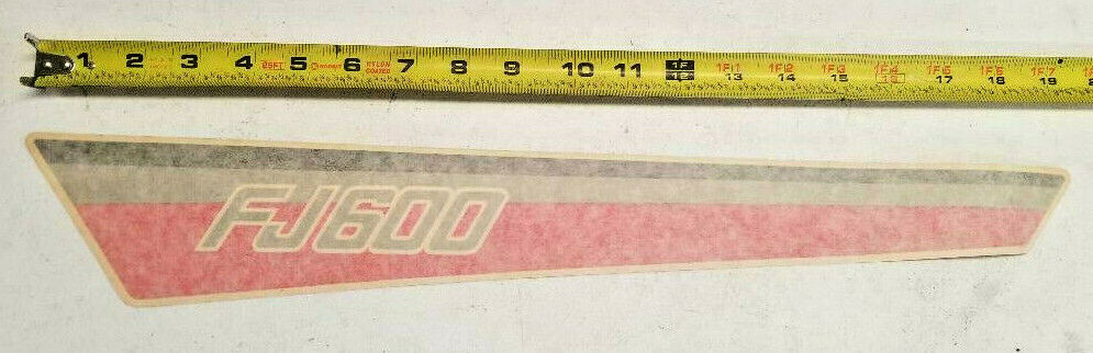 Yamaha 1984-1985 FJ600 FJ 600 Graphic Side Panel Cover OEM 49A-2173E-10 ...