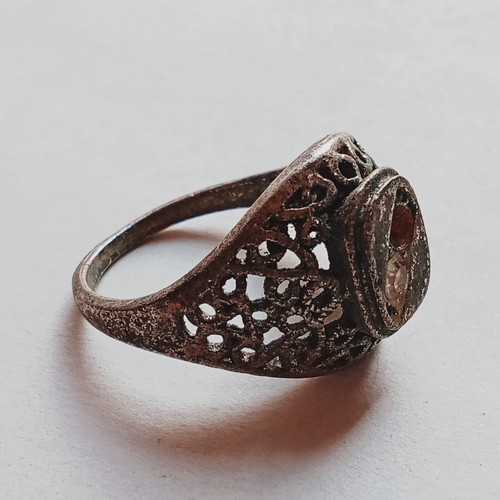 VERY STUNNING RARE ANCIENT BRONZE ROMAN- RING ARTIFACT LEGIONARY ...