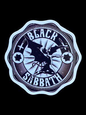 Black Sabbath Sticker Decal Rock Music 2.25”x 2.25” | eBay