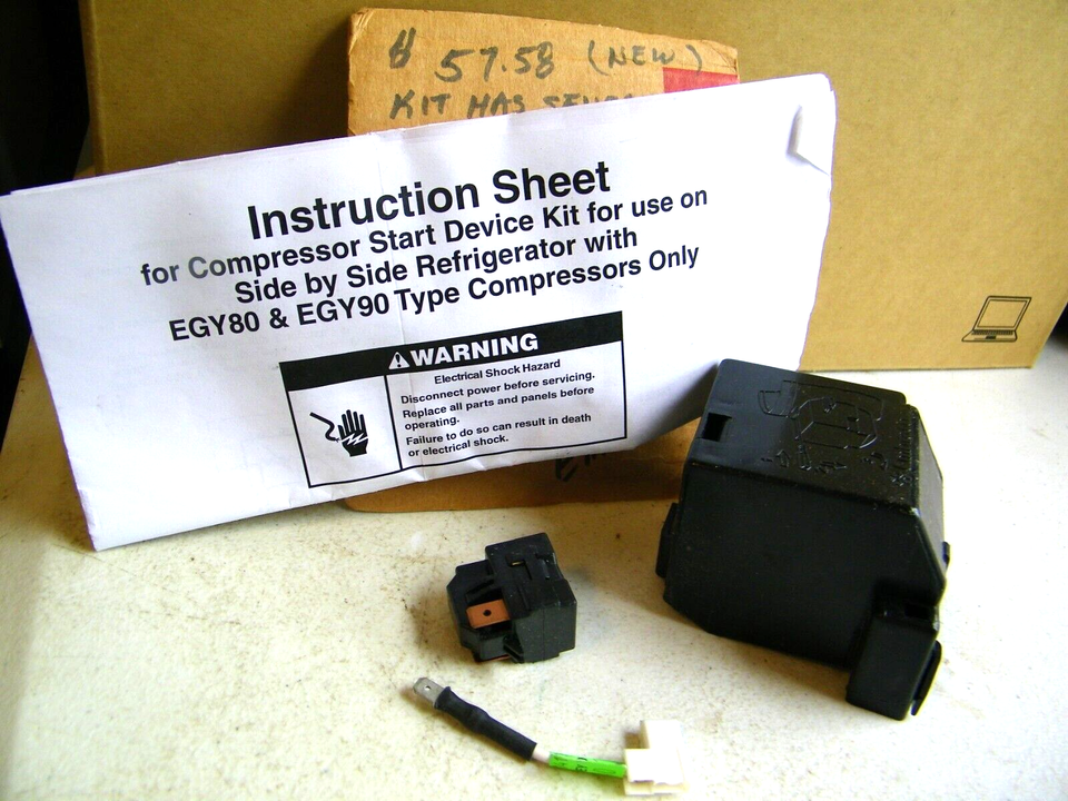 8201786 Compressor Start Device for Embraco EGY80 & EGY90 | eBay