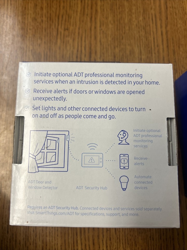 2 Samsung Smartthings ADT Alarm Door and Window Detector. Lot Of 2 ...