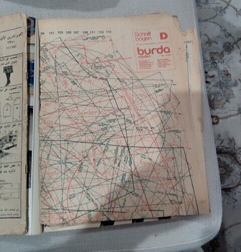 Burda Moden Magazine, October 1980 in German With Pattern - Arabic ...