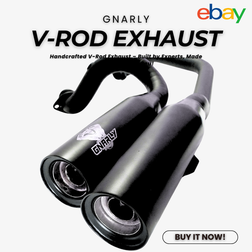 2-Into-2 Full Exhaust System for Harley Davidson V-Rod Muscle | Custom ...
