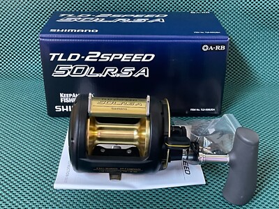 NEW SHIMANO TLD 50 II LRSA 2-SPEED FISHING REEL TLD-50IILRSA *FREE ...