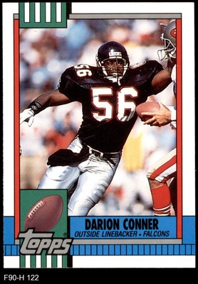 1990 Topps Traded #122 Darion Conner T Falcons RC Jackson St 8 - NM/MT ...