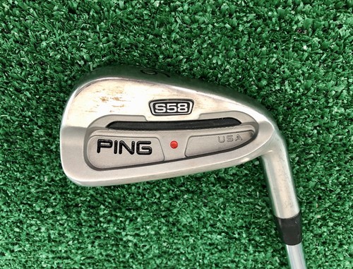 PING S58 Red Dot Single 6 iron, Stiff-Flex DGS Steel, Men's Right Hand ...