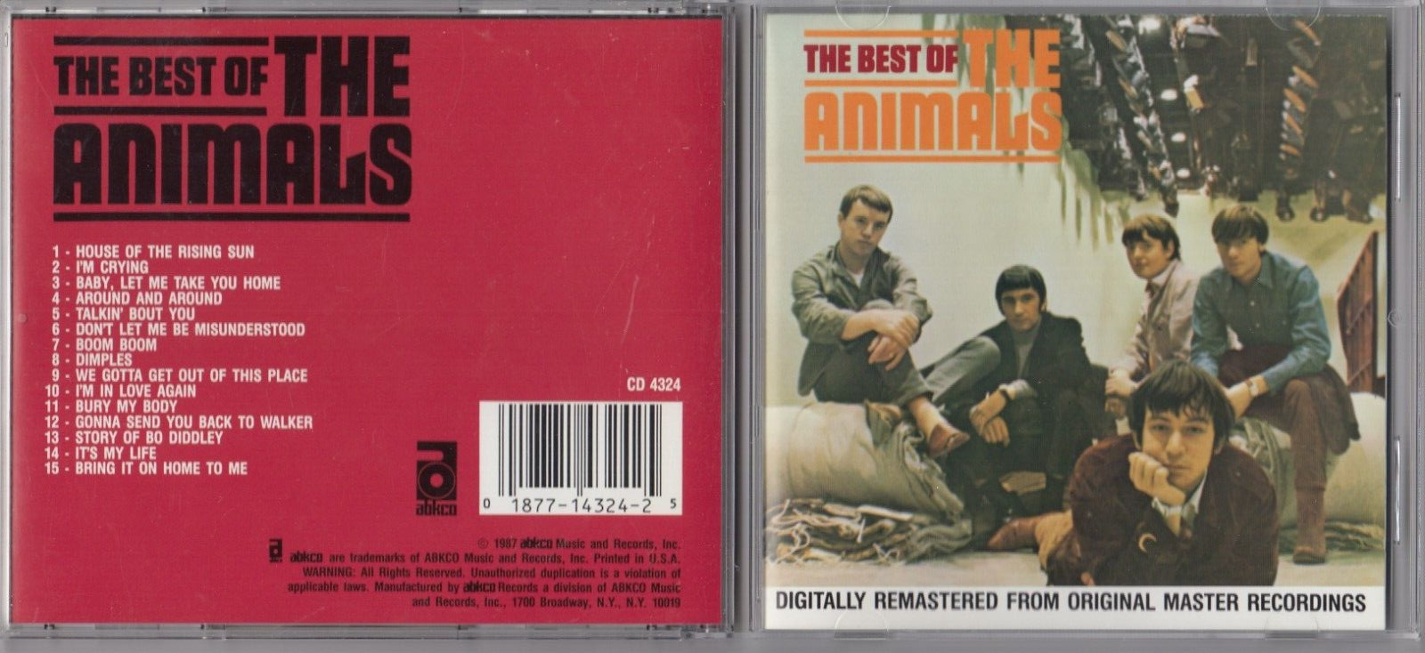 The Animals - The Best of The Animals (CD, 1990) 18771432425 | eBay