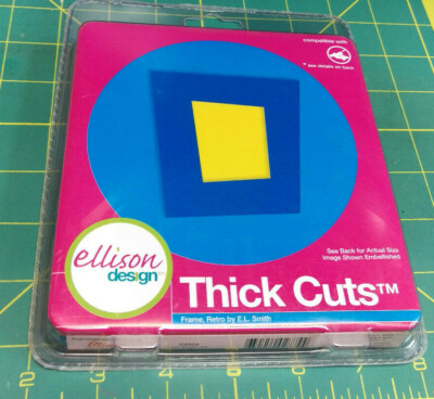Unopened Ellison Design Thick Cuts Retro Frame Die Cut machine ...