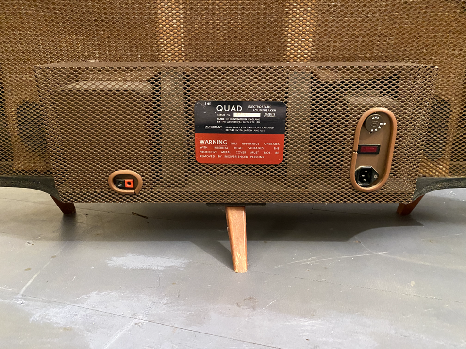 Quad ESL 57 Vintage Electrostatic Speakers. Good condition | eBay UK