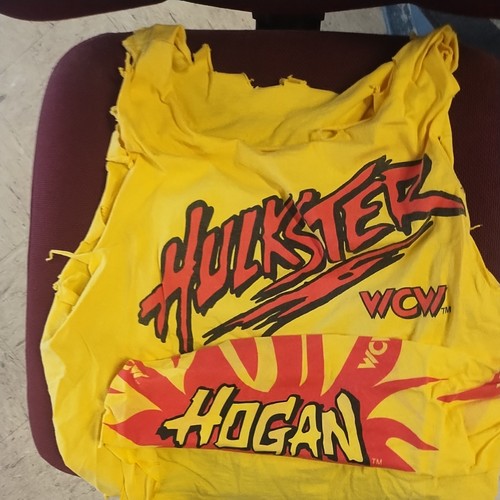 Hulk Hogan WCW Shredded Shirt and Bandana | eBay