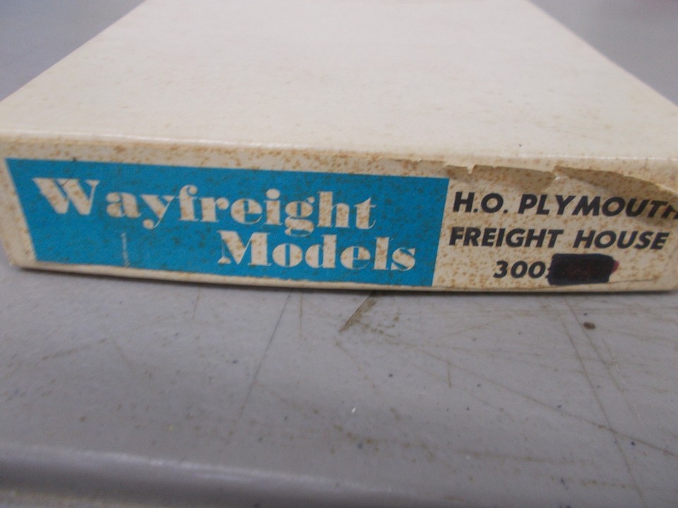 WAYFREIGHT MODELS ~ PLYMOUTH FREIGHT HOUSE BUILDING KIT~HO SCALE | eBay