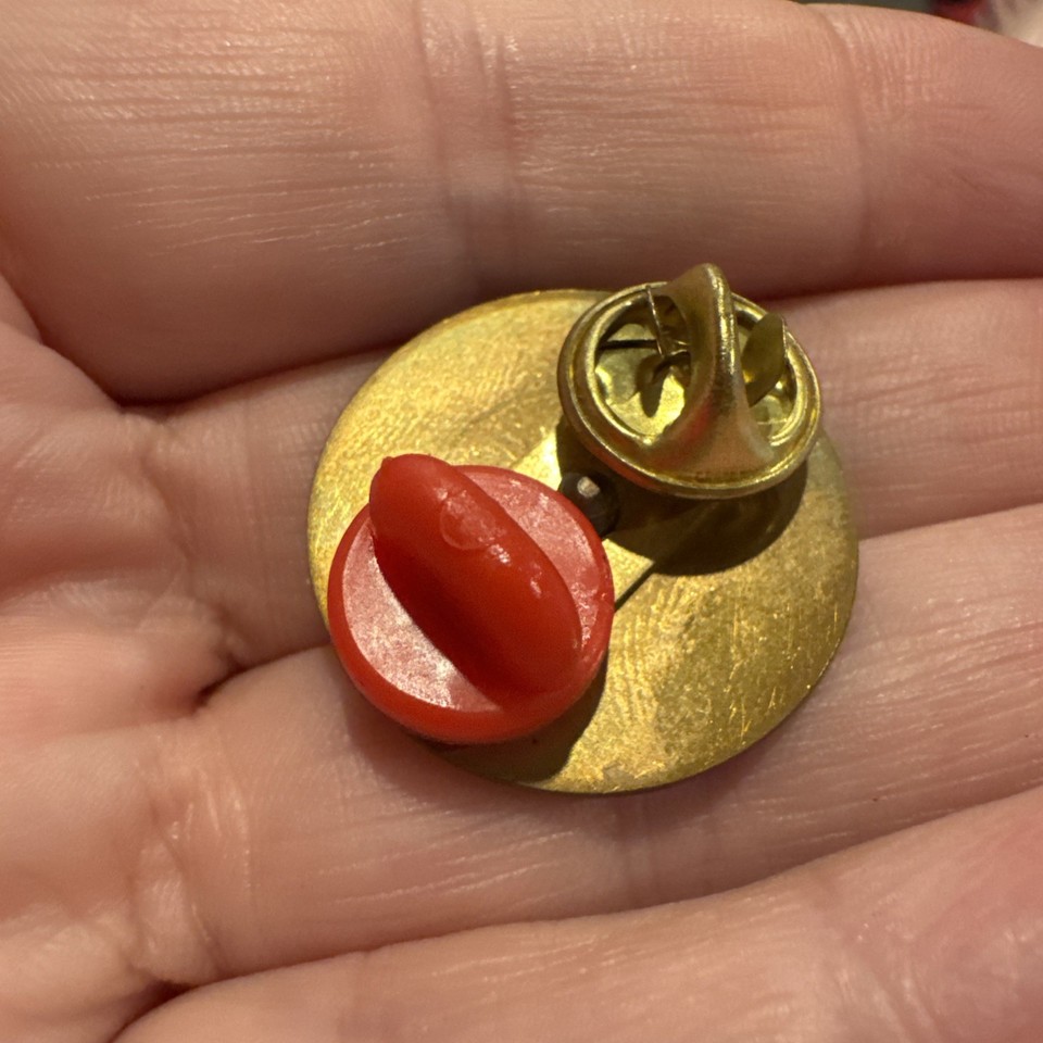 US ARMY MILITARY INTELLIGENCE OFFICER COLLAR BRANCH INSIGNIA Brass Pin ...