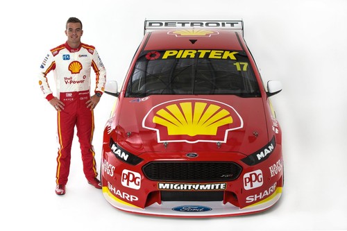SCOTT MCLAUGHLIN 2017 6x4 or 8x12 photo V8 Supercars DJR TEAM PENSKE ...