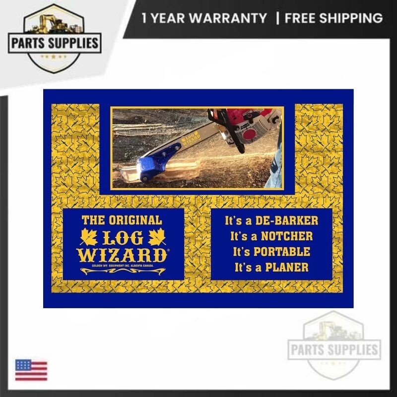 Log Wizard Chainsaw Attachment Debarker Planer Notcher Jointer with ...