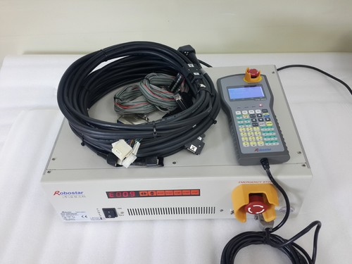 ROBOSTAR ROBOT CONTROLLER RCI4-22XX-NX-01-S&TEACH PENDANT RTM-9000T-05 ...