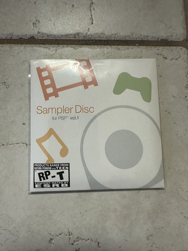 Sampler Disc for PSP Vol. 1 (Sony PSP, 2005) for sale online | eBay