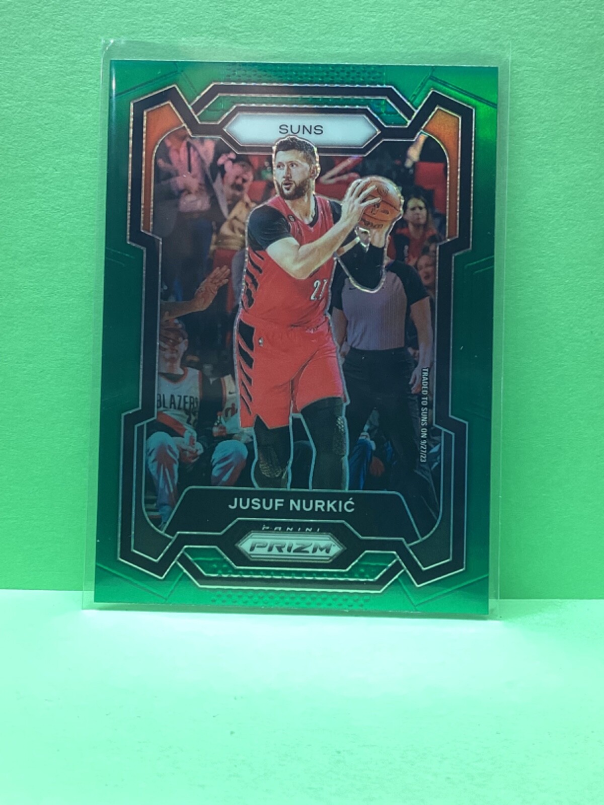 Jusuf Nurkic 2023 2024 Prizm green prizm refractor card | eBay