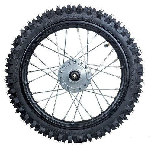 14" Apollo SSR 125cc CRF Dirt Bike Pit Bike Front Wheel Rim Tire 12mm ...