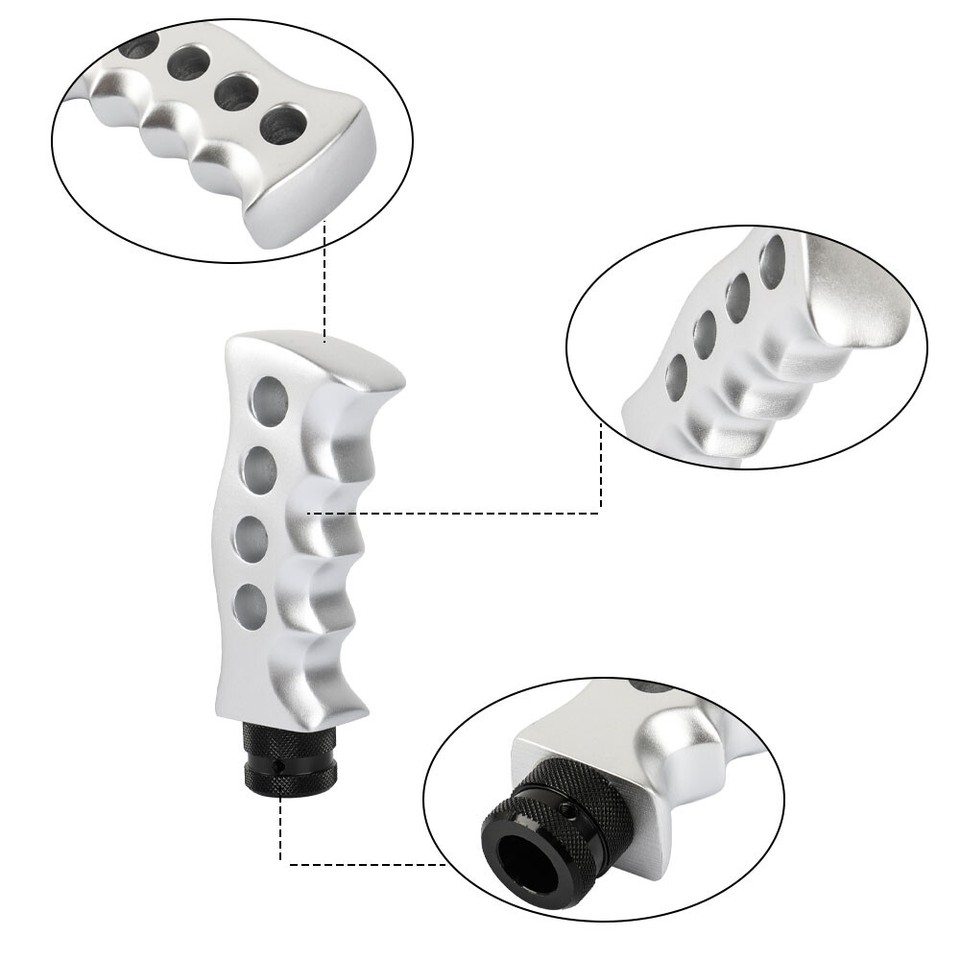 Universal Slotted Pistol Grip Handle Manual Gear Stick Shift Knob ...