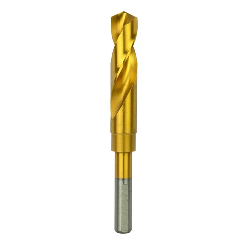 Tools 3/4 Inch Reduced Shank Drill Bit 1/2" 3-Flat Shank High Speed ...