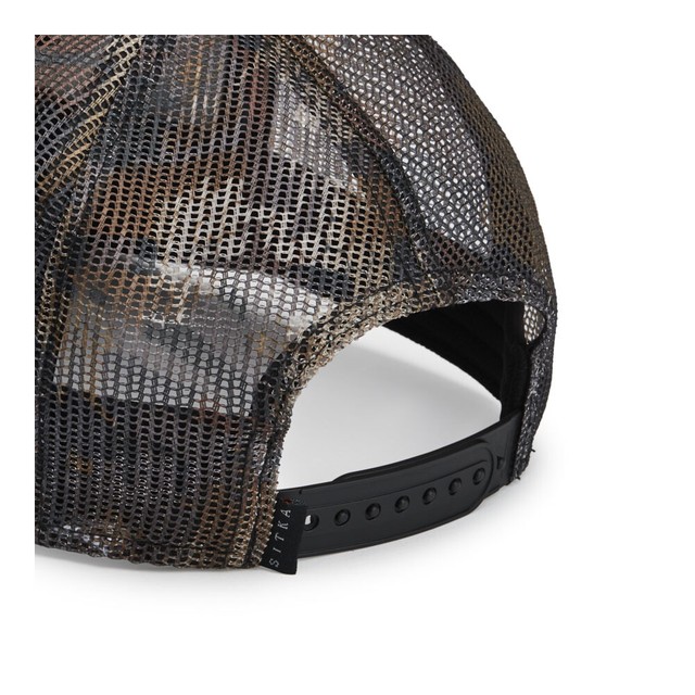 Sitka Icon Timber Mid Pro Trucker Black Hat / Cap Snapback OSFA for ...