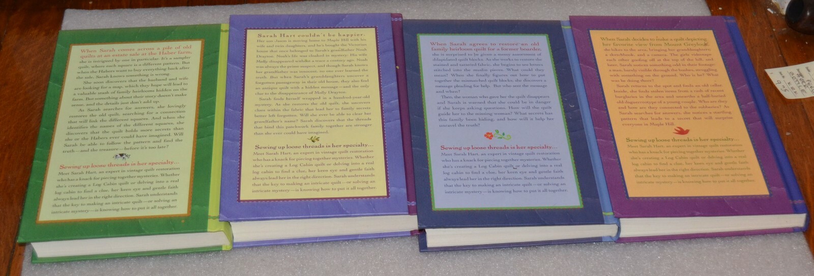 4 PATCHWORK MYSTERIES 1 2 3 4 FAMILY PATTERNS TIME SHARE HOMESPUN ...