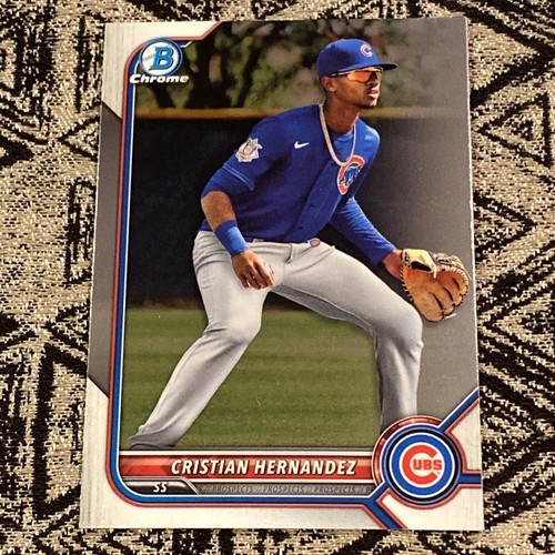 Cristian Hernandez - 2022 Bowman Chrome Prospects #BCP-66 - Chicago ...