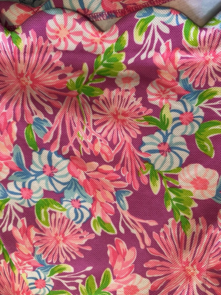 LILLY PULITZER Lilly Pulitzer Buttercup Scallop Pink Shorts | eBay