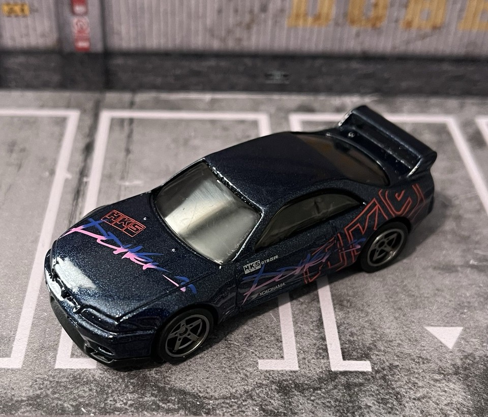 Hot Wheels Custom Nissan Skyline GT-R HKS R33 - Real Riders JDM A | eBay