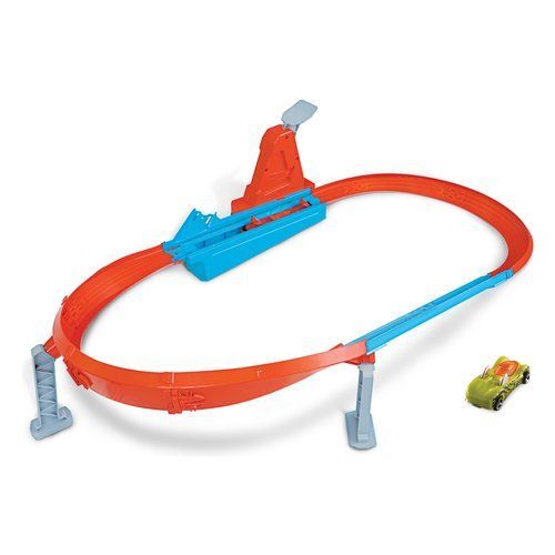 Pista HOT WHEELS Rapid Raceway Champion con Macchinina 1:64 Mattel ...