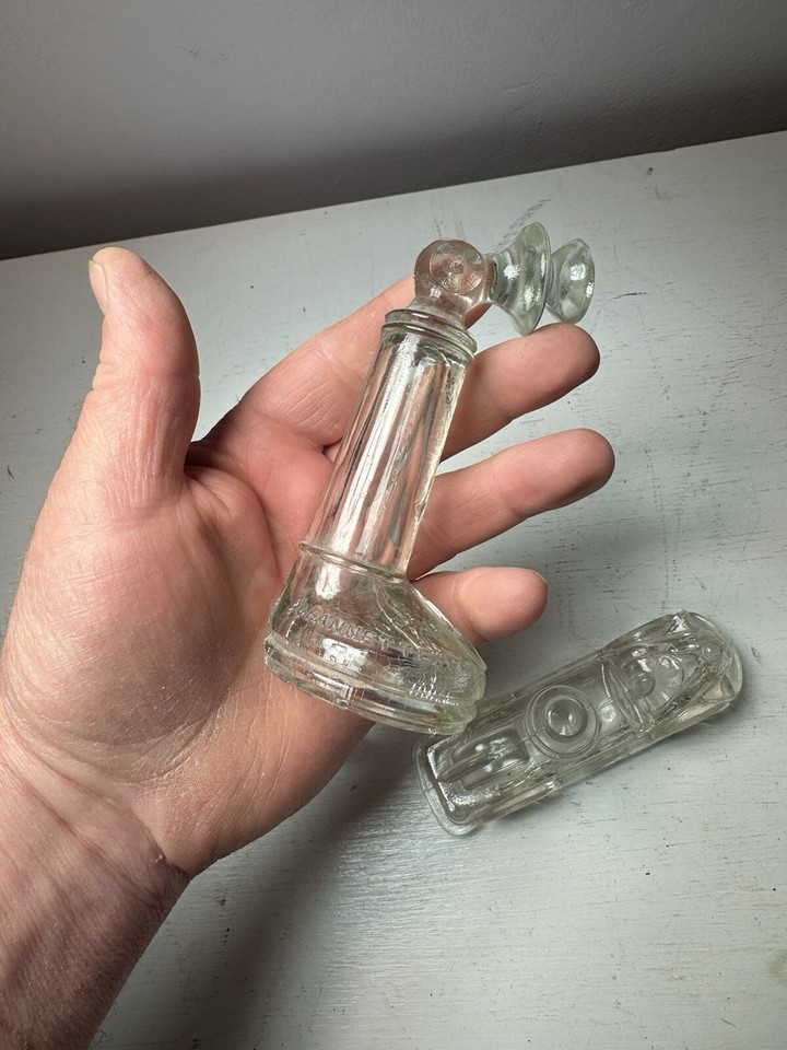 Lot Of 3 Vintage Glass Candy Containers | eBay