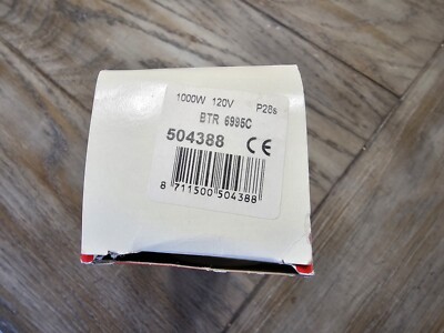 PHILIPS BTR-6995C 1000W 120V LAMP AND used GE BTR lamp | eBay