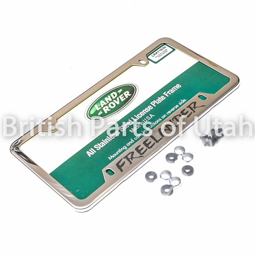 Land Rover Freelander License Plate Frame Stainless Steel Factory ...