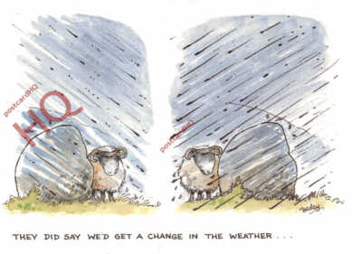 Postcard_ Rupert Besley, a Change In the Weather (British Weather ...