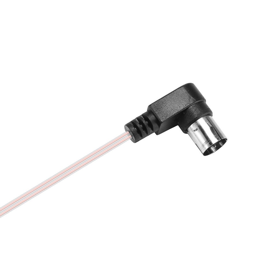 2pcs FM Antenna 75 Ohm F Type Male Plug For Home Radio Stereo Receiver ...