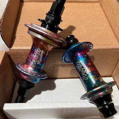 PROFILE RACING BMX ELITE FRONT + CASSETTE HUB GALAXY RUST LIMITED MADE ...