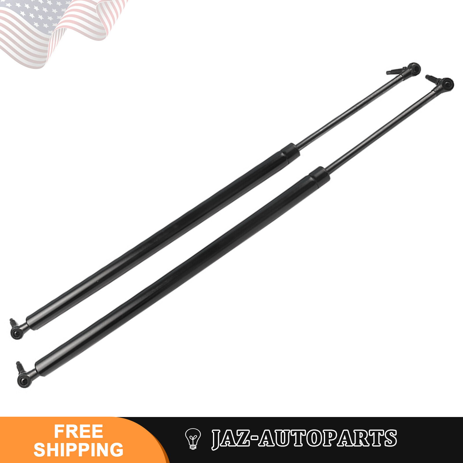 2Pcs Black Rear Window Lift Supports Struts Fit Dodge Caravan Chrysler ...