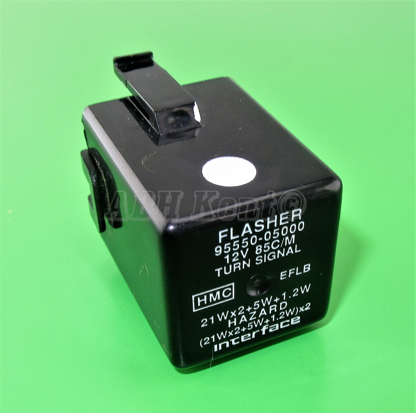 601-Kia Hyundai (03-15) 3-Pin Turn Signal (Flasher) Relay 95550-05000 ...