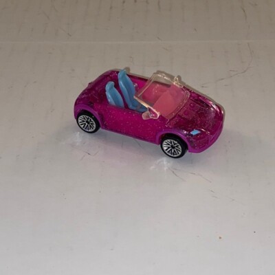 Mattel Polly Pocket 2007 Pink Convertible Sparkly Car | eBay