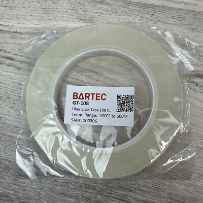 Heat Trace Fiberglass Tape for Heat Trace Pipe- 1/2 Inches x 108 Feet ...